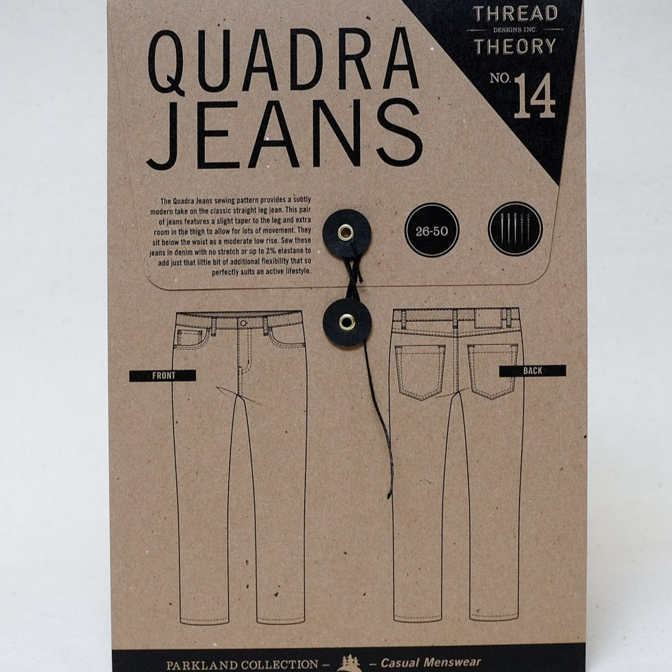 Quadra Jeans- Thread Theory – The Spool Sewing Studio