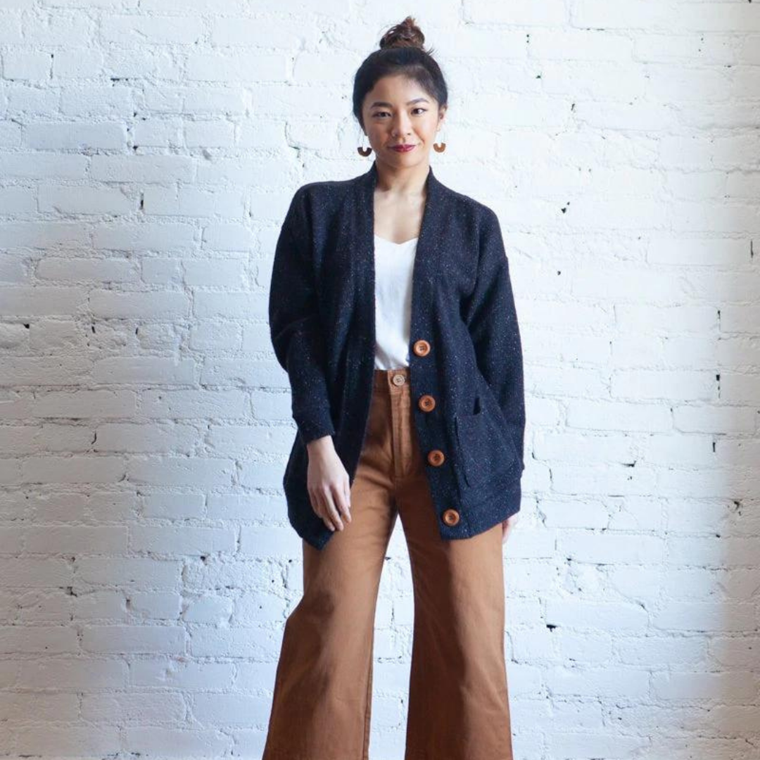 Marlo Cardigan- True Bias – The Spool Sewing Studio